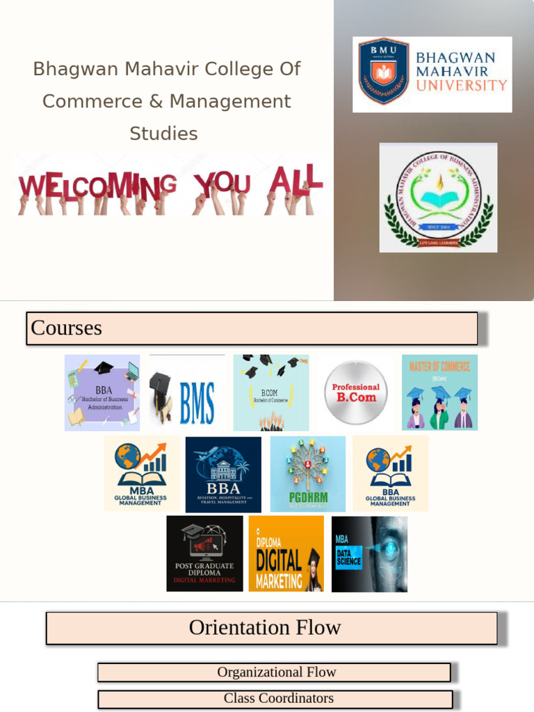 FY Student Orientation | PDF | Mentorship | Business