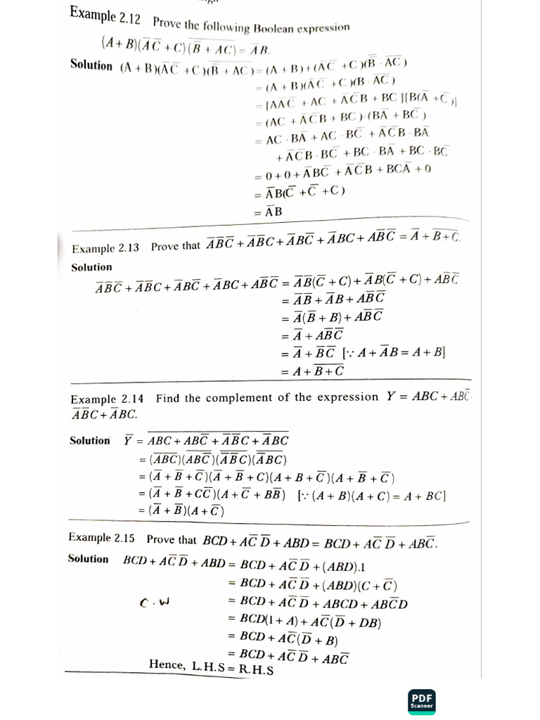 Practice Problem Solutions | PDF