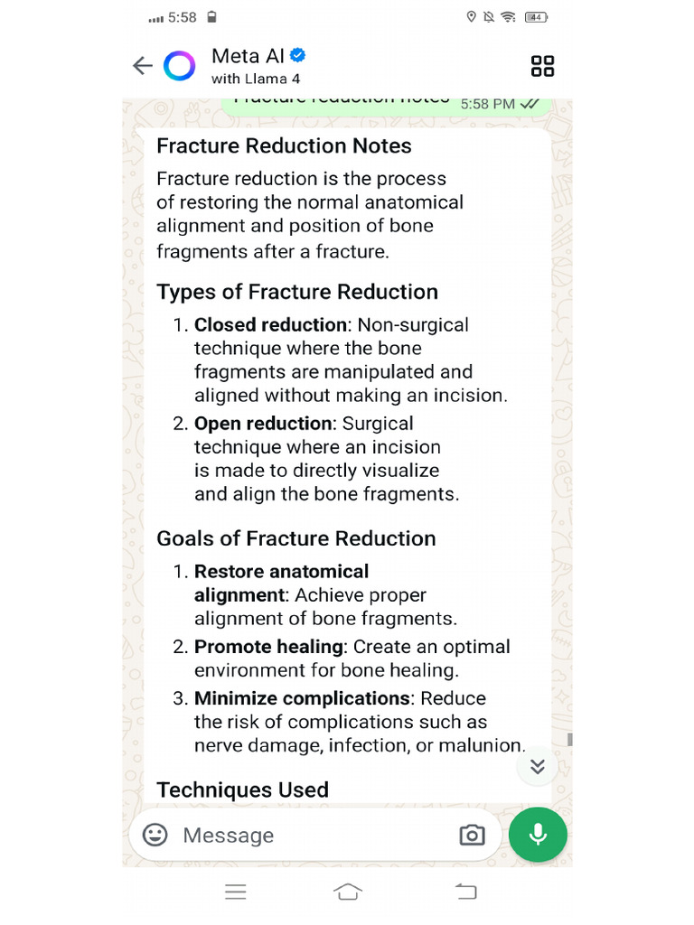 Updated Fracture Reduction | PDF