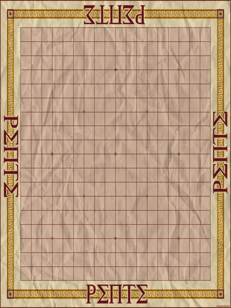Pente Game Board | PDF