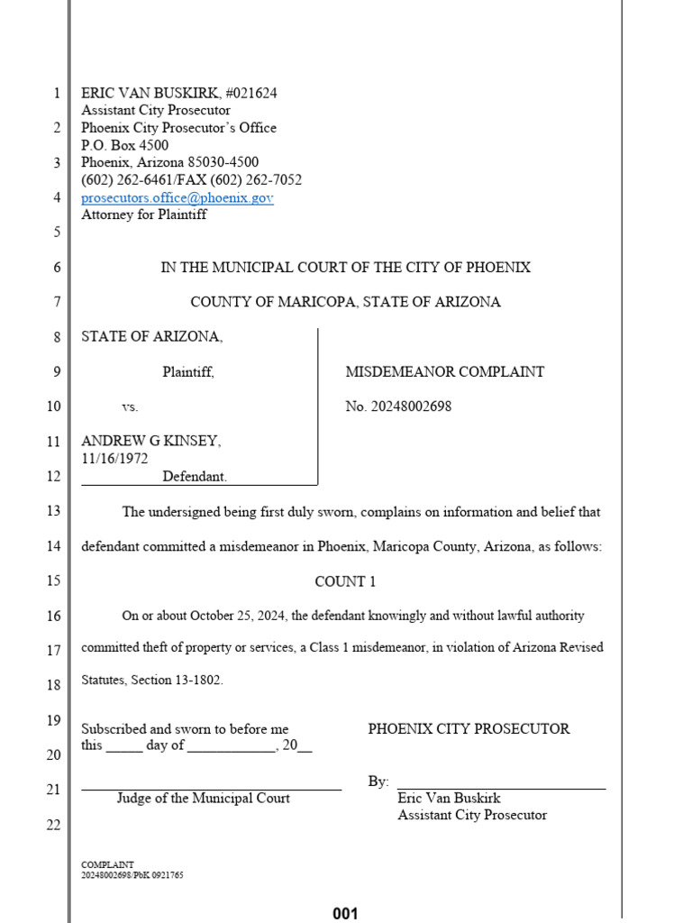 Kinsey:Brown Police Report | PDF | Crimes | Crime & Violence