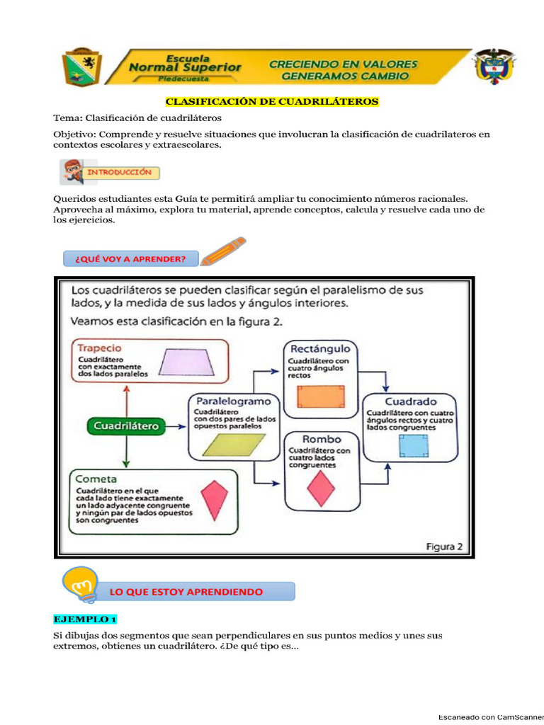 Geometría Séptimo III Periodo Completo | PDF