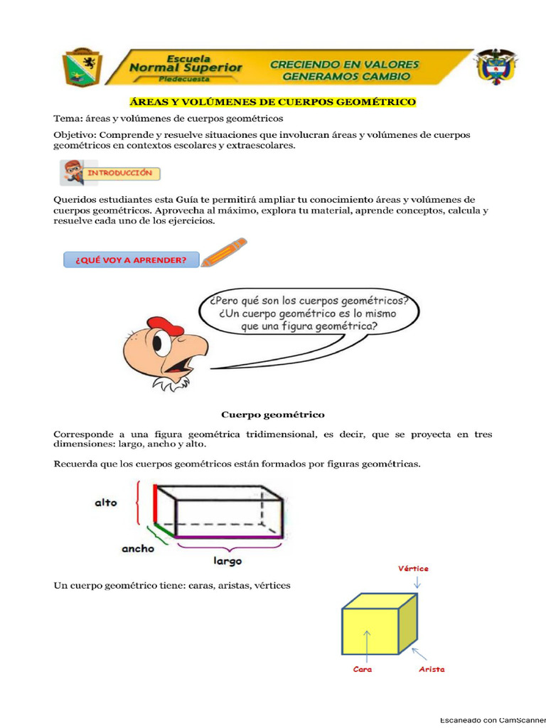 Geometría Séptimo III Periodo Completo | PDF