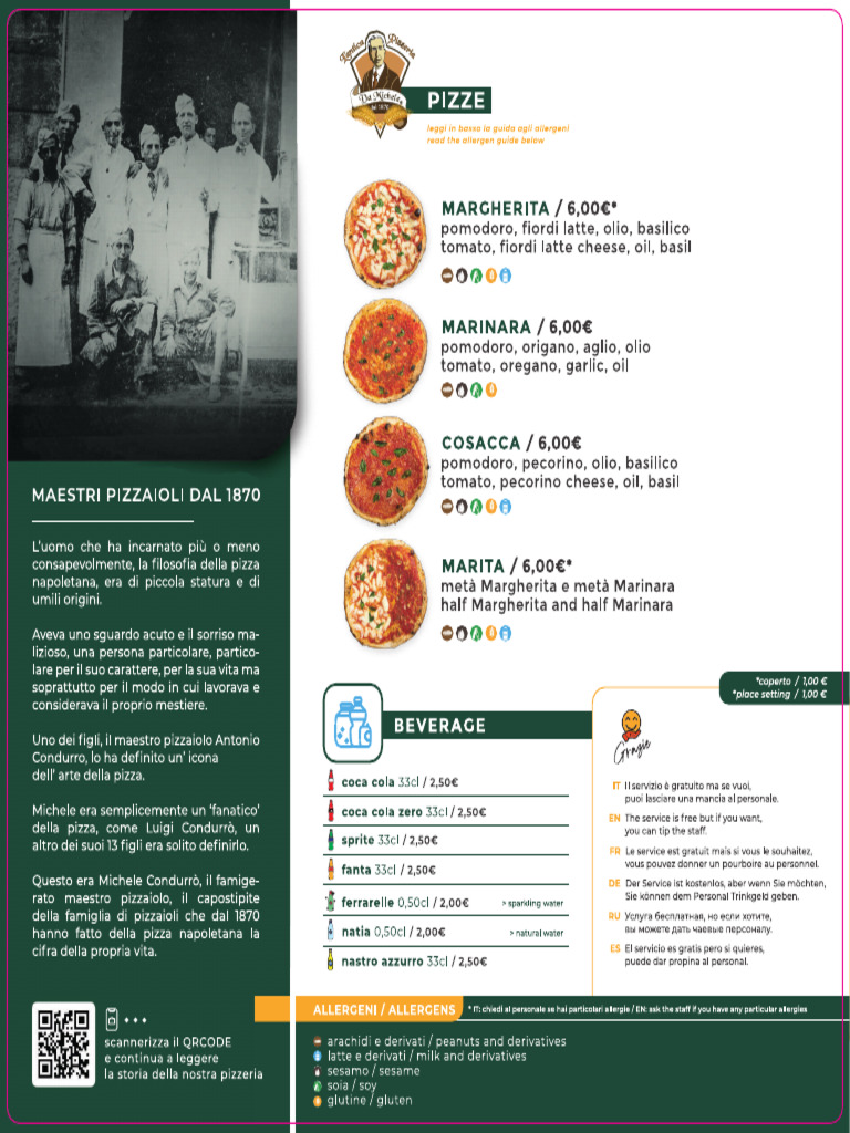 Menu Napoli | PDF
