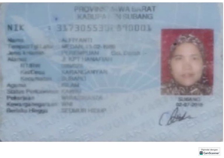 KTP Ibu Afni Dwi Ariyanti | PDF