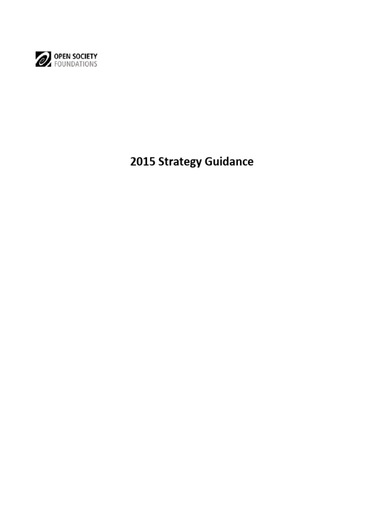 2015 Strategy Guidance SB Calendar | PDF | Goal