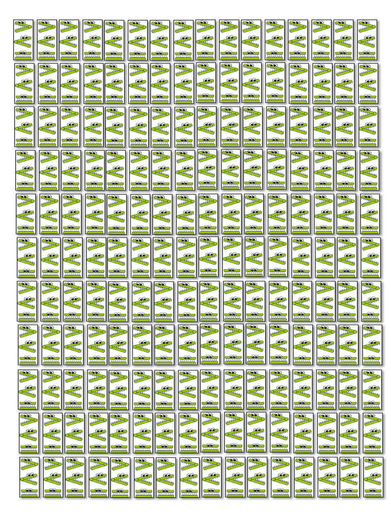 Icon Buaya Membandingkan Bilangan | PDF