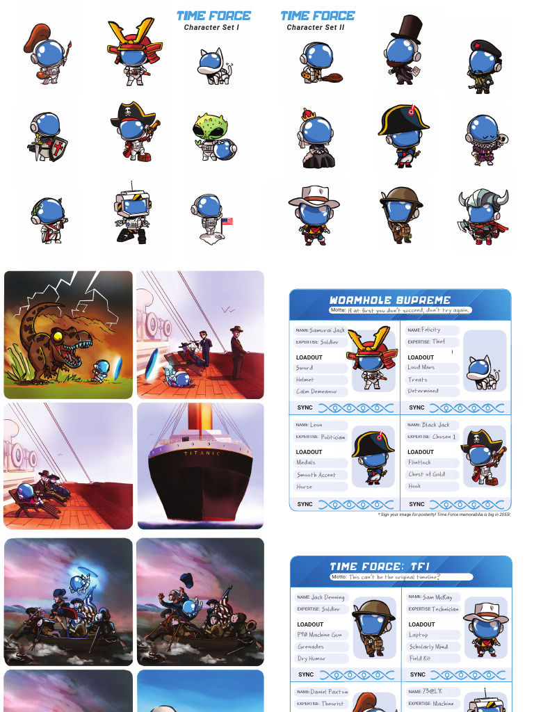 Time Force Postcards V3.0 | PDF