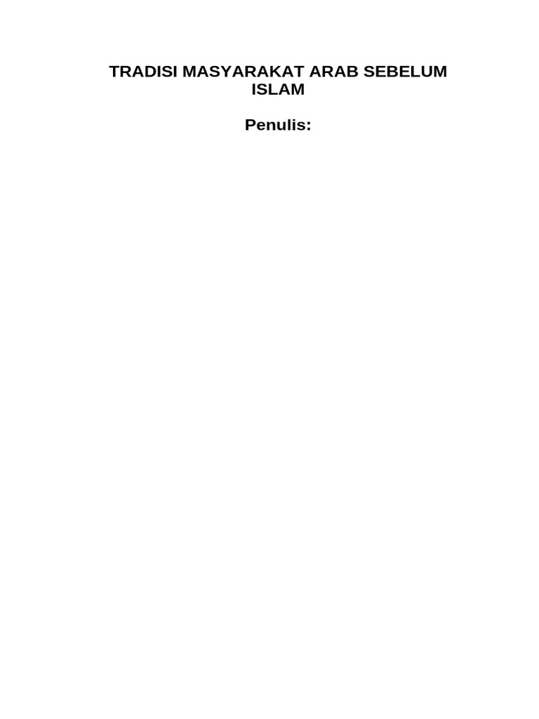 Modul Ajar Sejarah Kebudayaan Islam Kelas 2 Oke | PDF