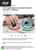 Online Degree Issuance | PDF