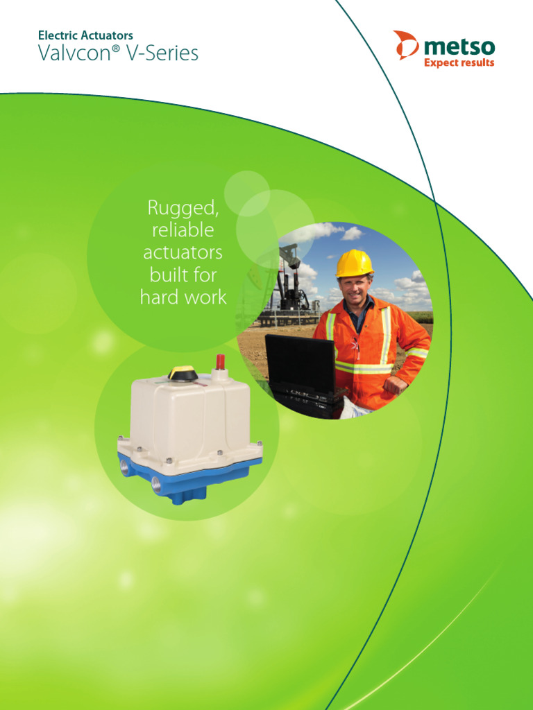 Valvcon V-Series Electric Actuators | PDF | Actuator | Switch