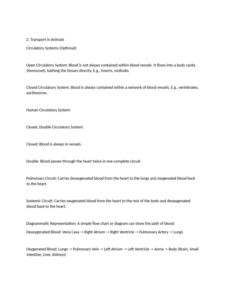 Life Sciences | PDF | Atrium (Heart) | Circulatory System