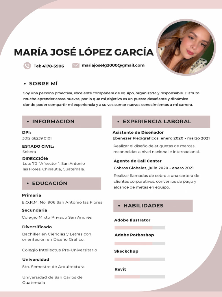 CV - María José López García PDF | PDF