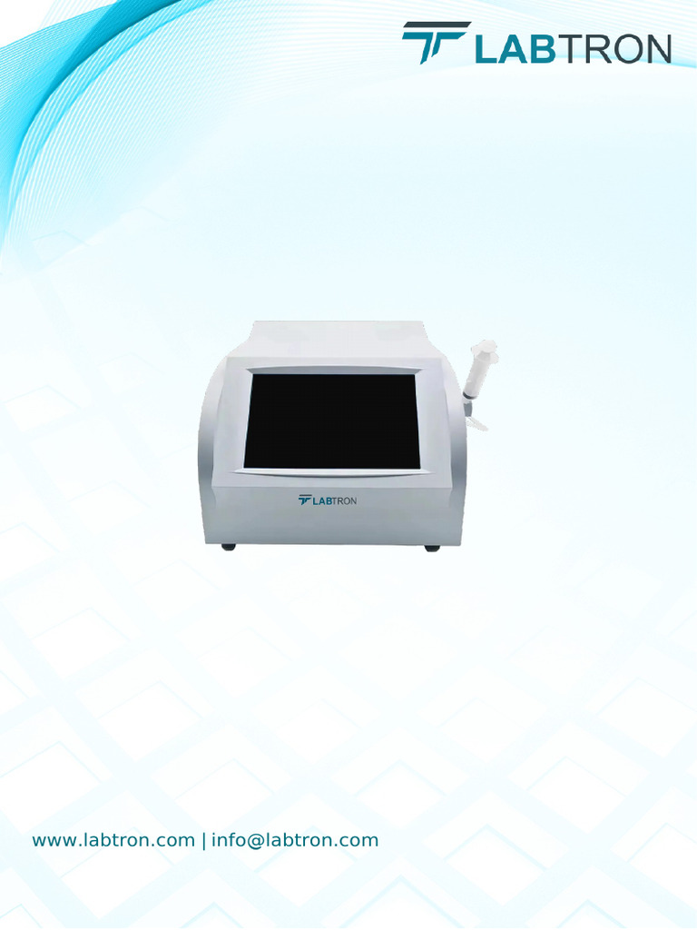 Benchtop Density Meter LLDM A12 | PDF | Density | Printer (Computing)