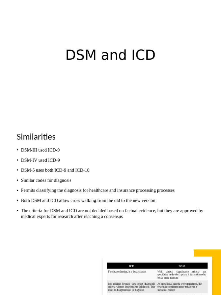 DSM Icd | PDF