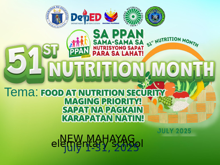 Nutrition Tarp 2025 | PDF