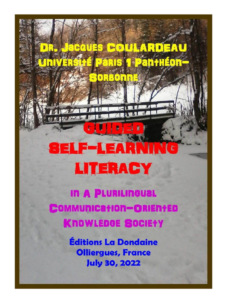 How To Be Literate in Self Learning | PDF | Learning