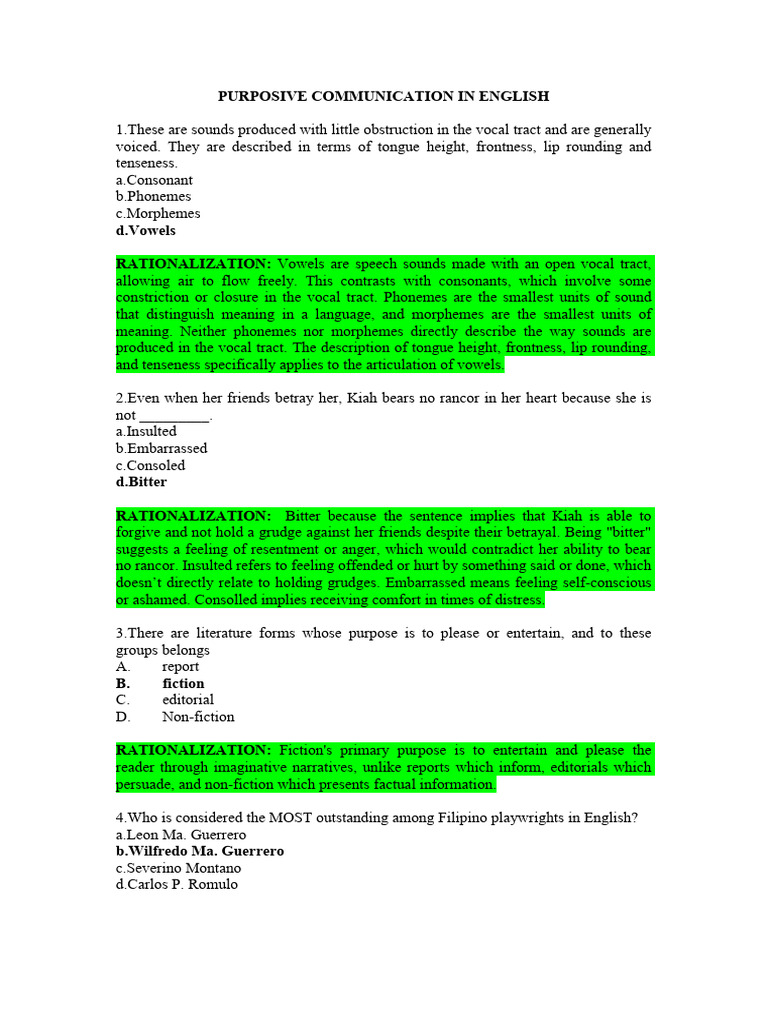 Ged 1 Rationalization | PDF | Communication | Jargon