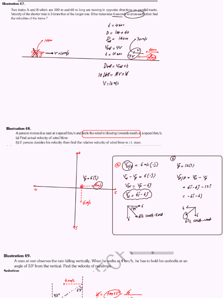 PDF - Kinematics Part 8 | PDF