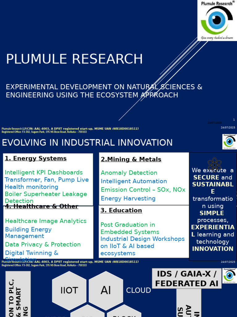 Plumule Research Capability Deck | PDF