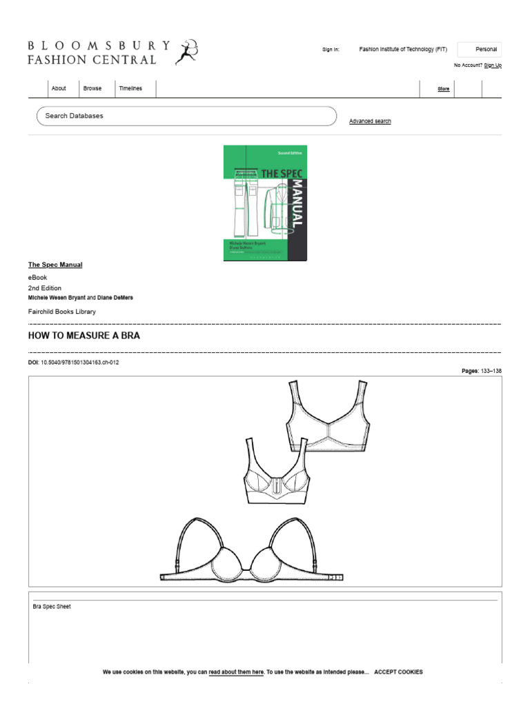 How to Measure a Bra: Guidelines | PDF | Sunglasses | Bra