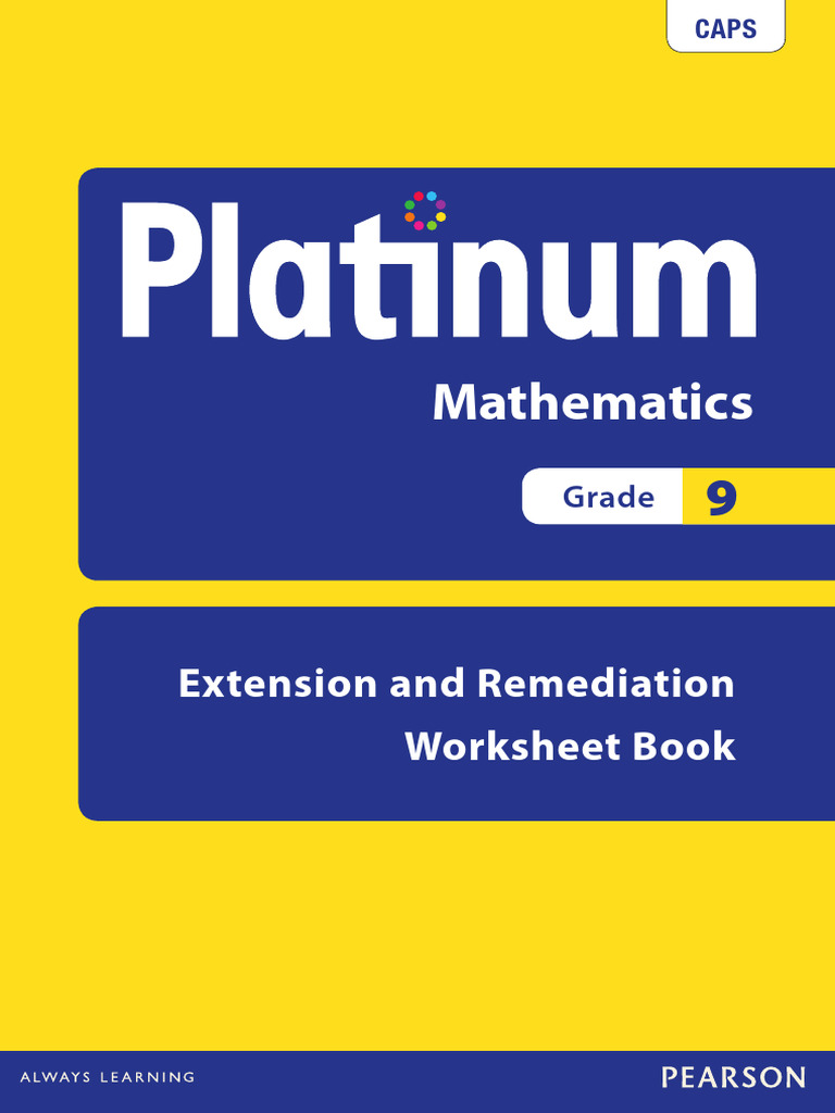 Gr9 Platinum Mathematics Workbook | PDF | Numbers | Prime Number