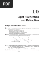 Light Reflection and Refraction Concepts | PDF | Mirror | Refraction