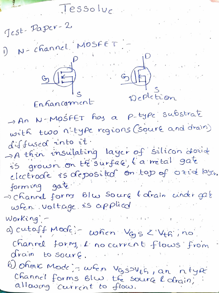 Tessolve Test Paper-2 | PDF