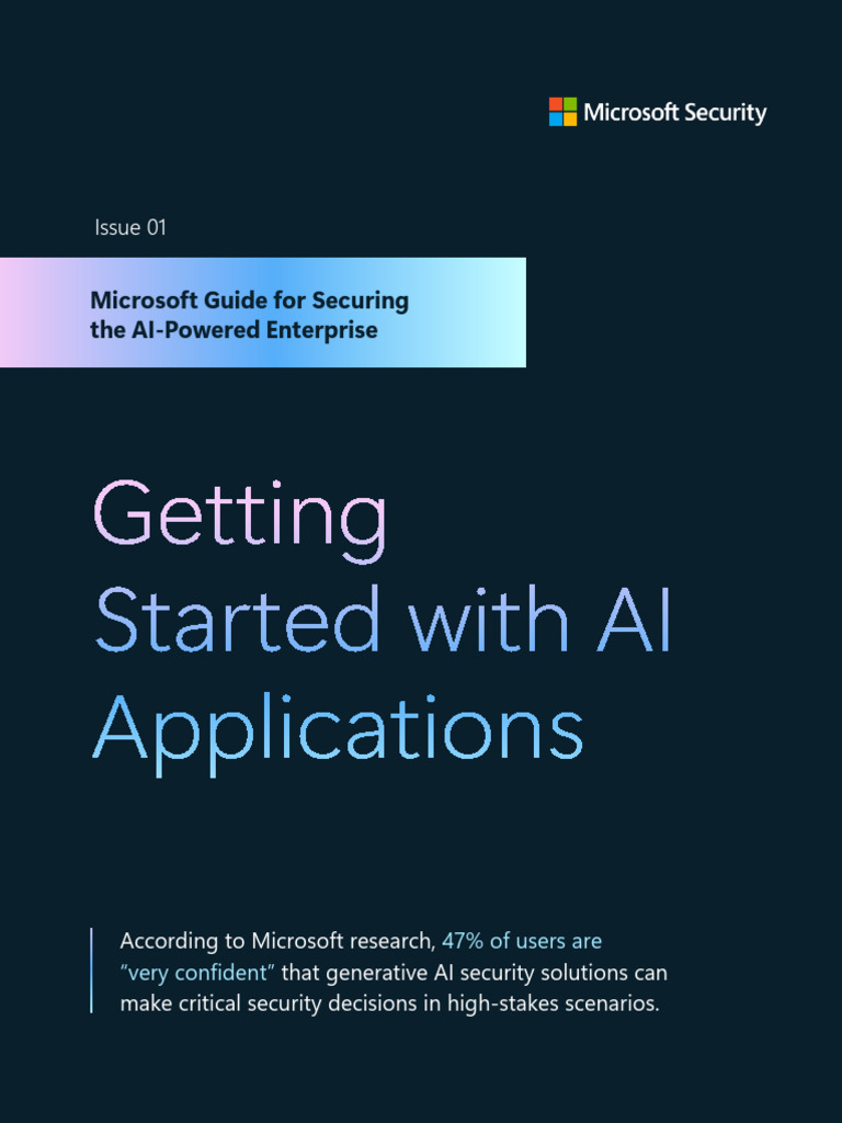 Securing The AI Powered Enterprise Getting Started With AI Applications | PDF | Artificial ...