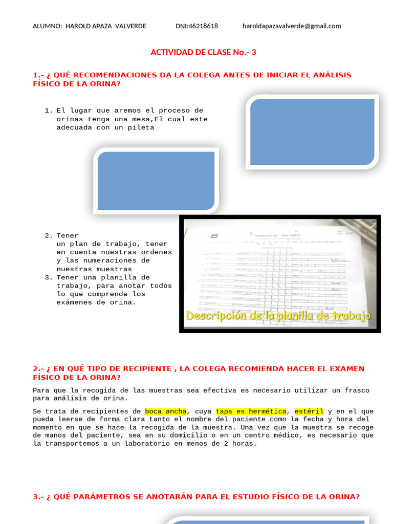 TRABAJO N 4 UROANALISIS Mod 2 | PDF