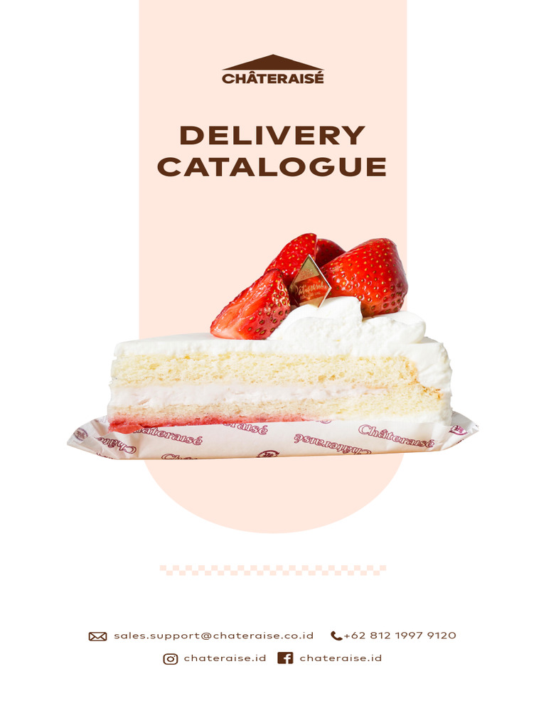 Chateraise Catalogue Cake | PDF | Cakes | Chocolate