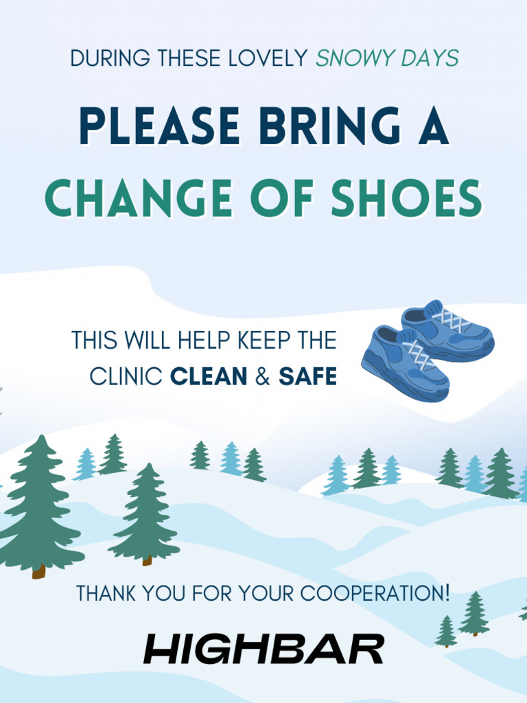 Bring A Change of Shoes | PDF