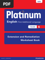 Gr8 Platinum English Fal Workbook | PDF