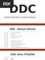 Klasifikasi Buku Dewey Decimal | PDF