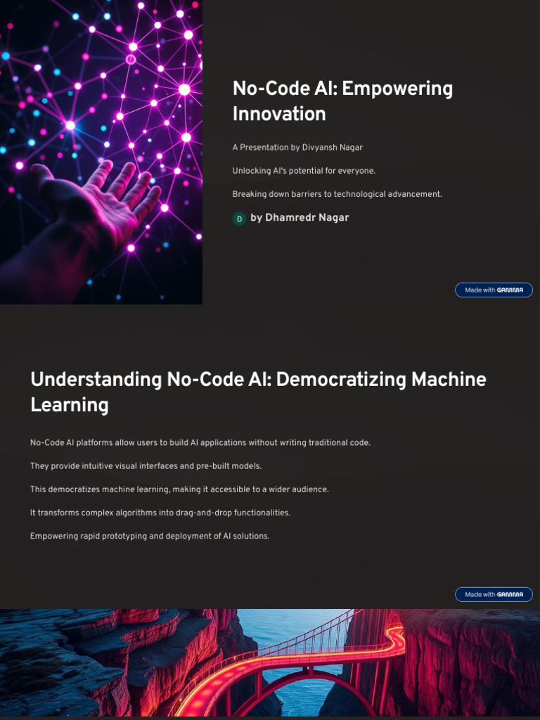 No-Code AI: Empowering Innovation Access | PDF | Artificial ...