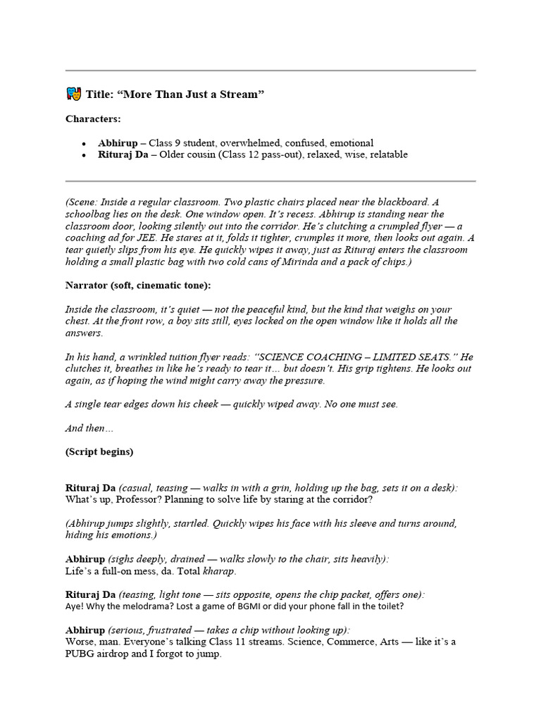 Navigating Career Choices in Class 11 | PDF