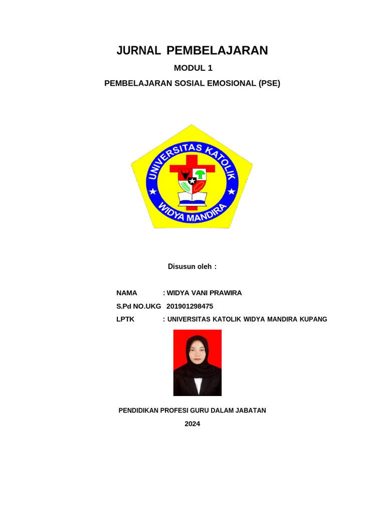 Modul 1 Pembelajaran Sosial Emosional (Widya Vani Prawira) | PDF