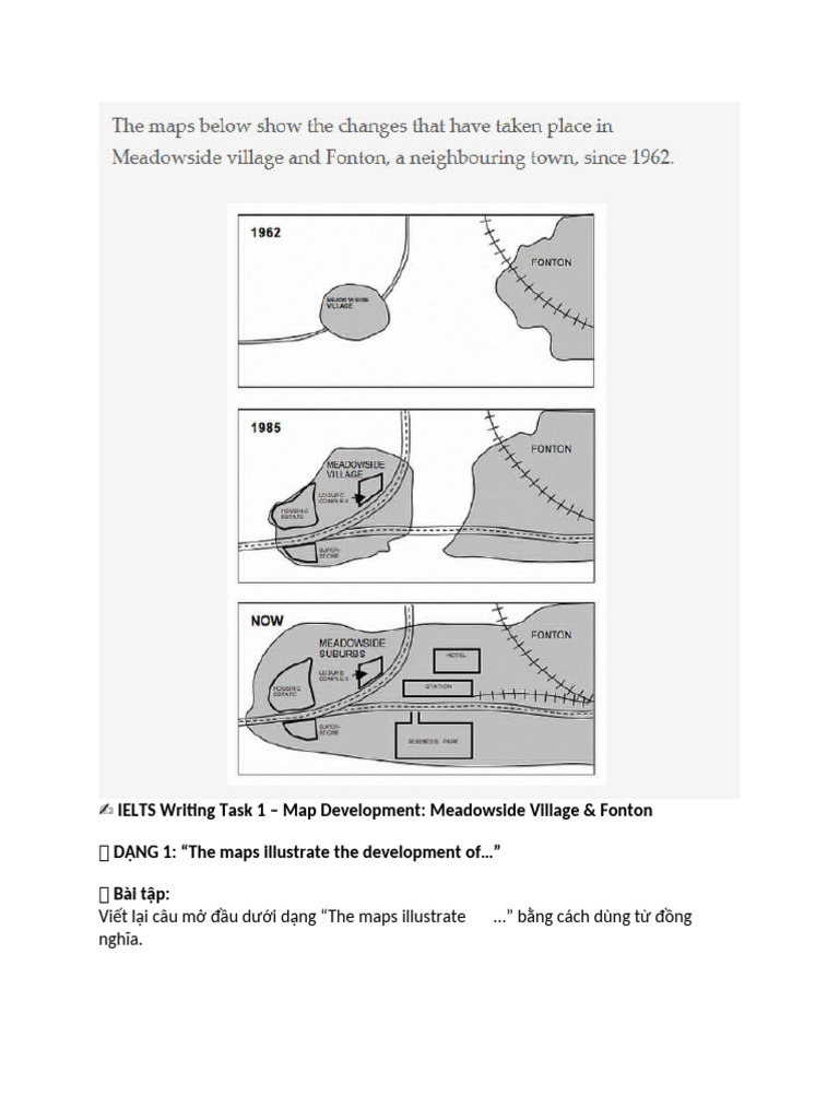 IELTS Writing Task 1 WS | PDF