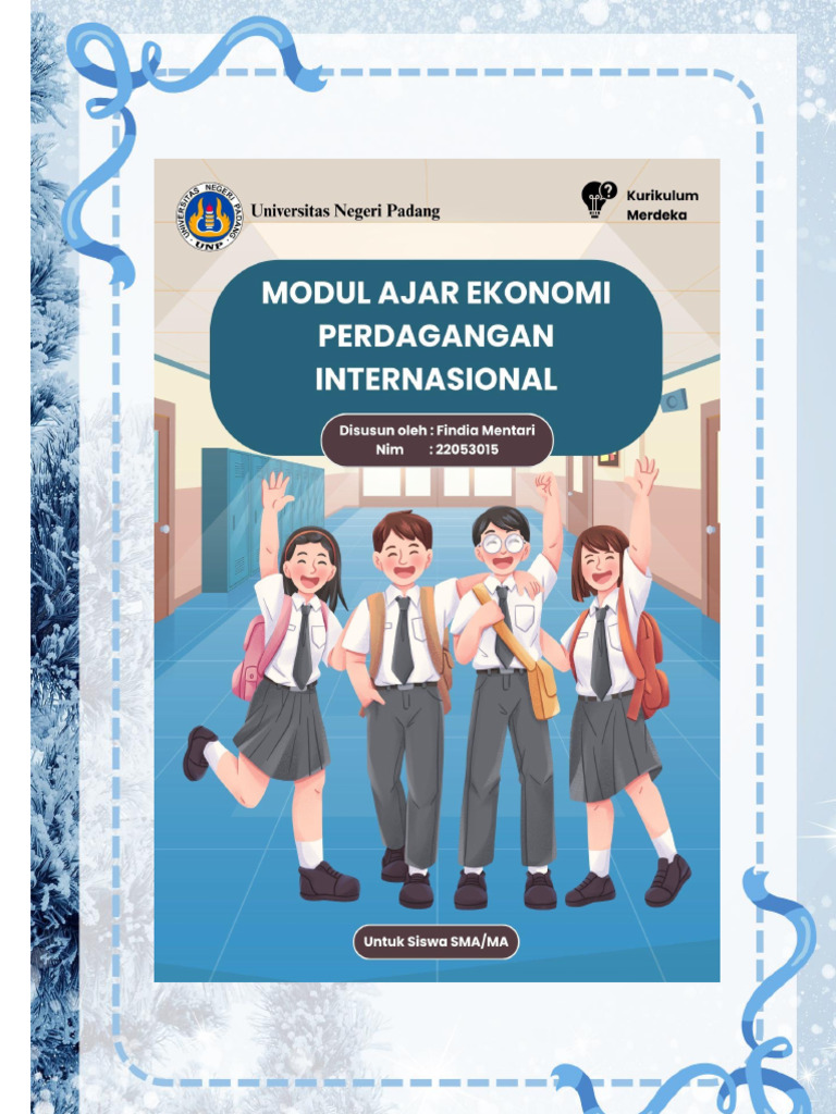 Modul Ajar Perdag Internasional Fix | PDF