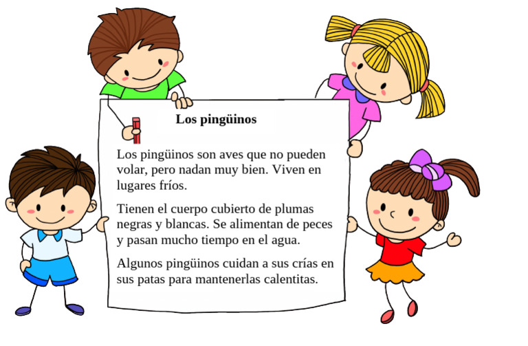 Texto Informativo Los PingÜinos | PDF