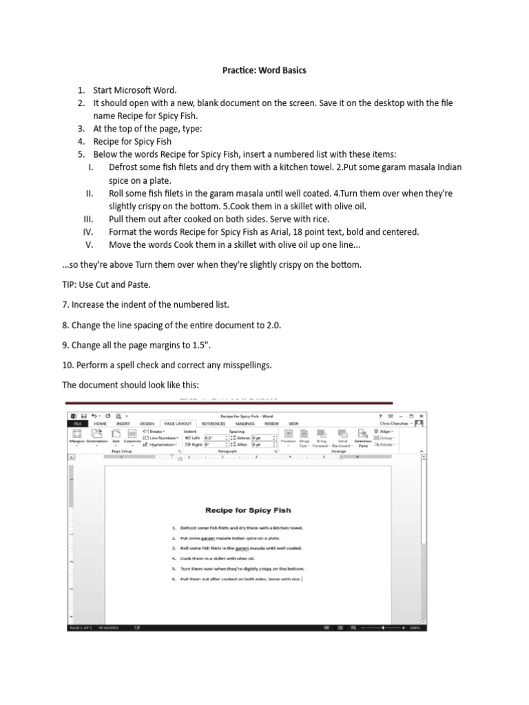 MS Word Learning | PDF