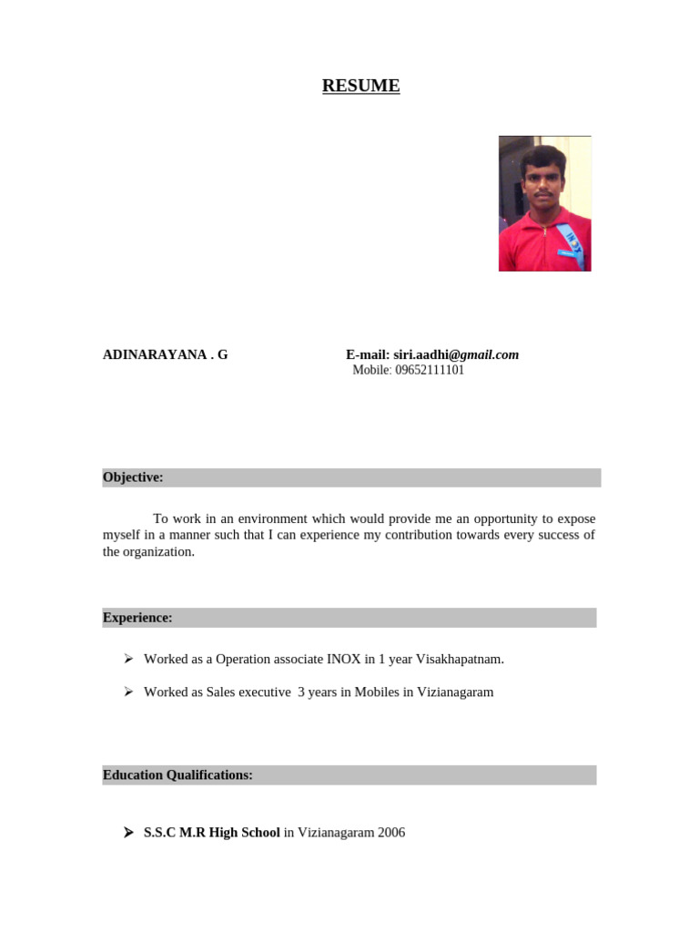 Rajesh Resume | PDF