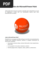 Manual de Microsoft Powerpoint 2013 | PDF | Microsoft PowerPoint | Botón (Computación)