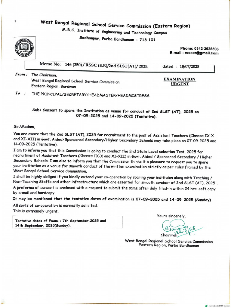 Venue Consent Proforma - 1 | PDF