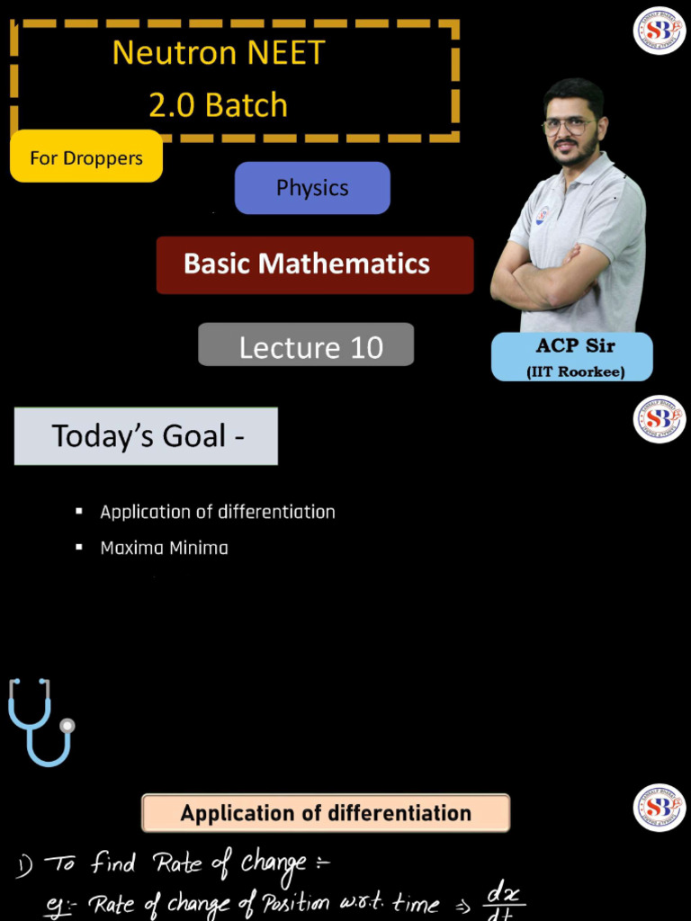 Ashish Sir Neutron Neet 2 0 Basic Mathematics Lec 10 12 July Compressed ...