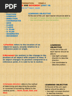 Directions Using a 16-Point Compass | PDF