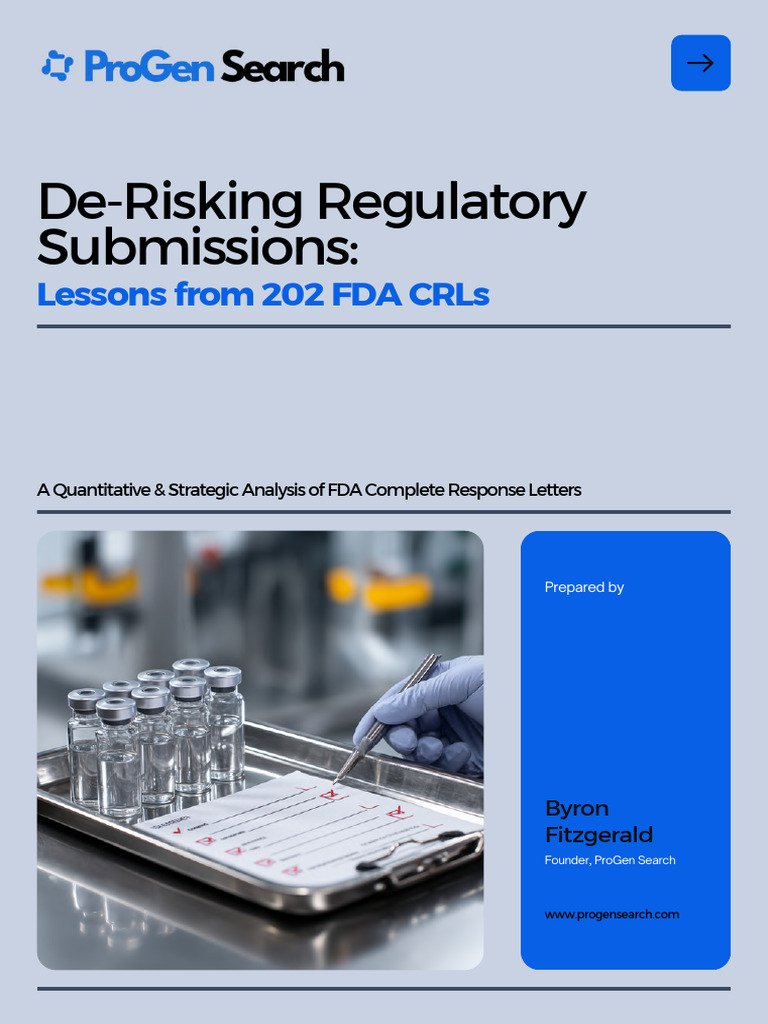 Insights from 202 FDA CRLs Analysis | PDF | Food And Drug ...