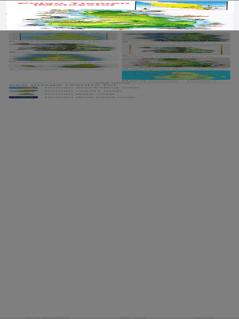 Tioman Map - Google Search | PDF