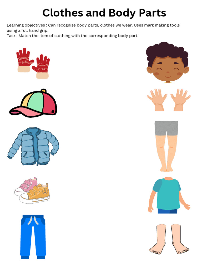 BodyPartsandClothes PDF | PDF