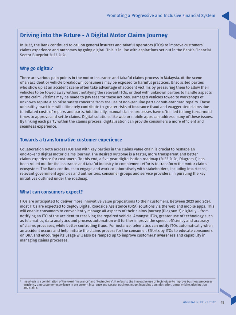 Driving into the Future - A Digital Motor Claims Journey (BNM 2022 ...